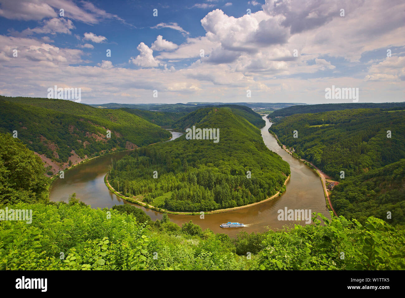 Bend of river saar hi-res stock photography and images - Alamy
