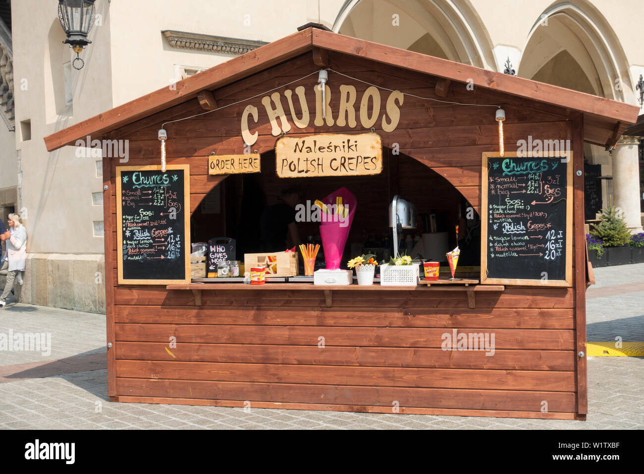 Churros sign hi-res stock photography and images - Alamy