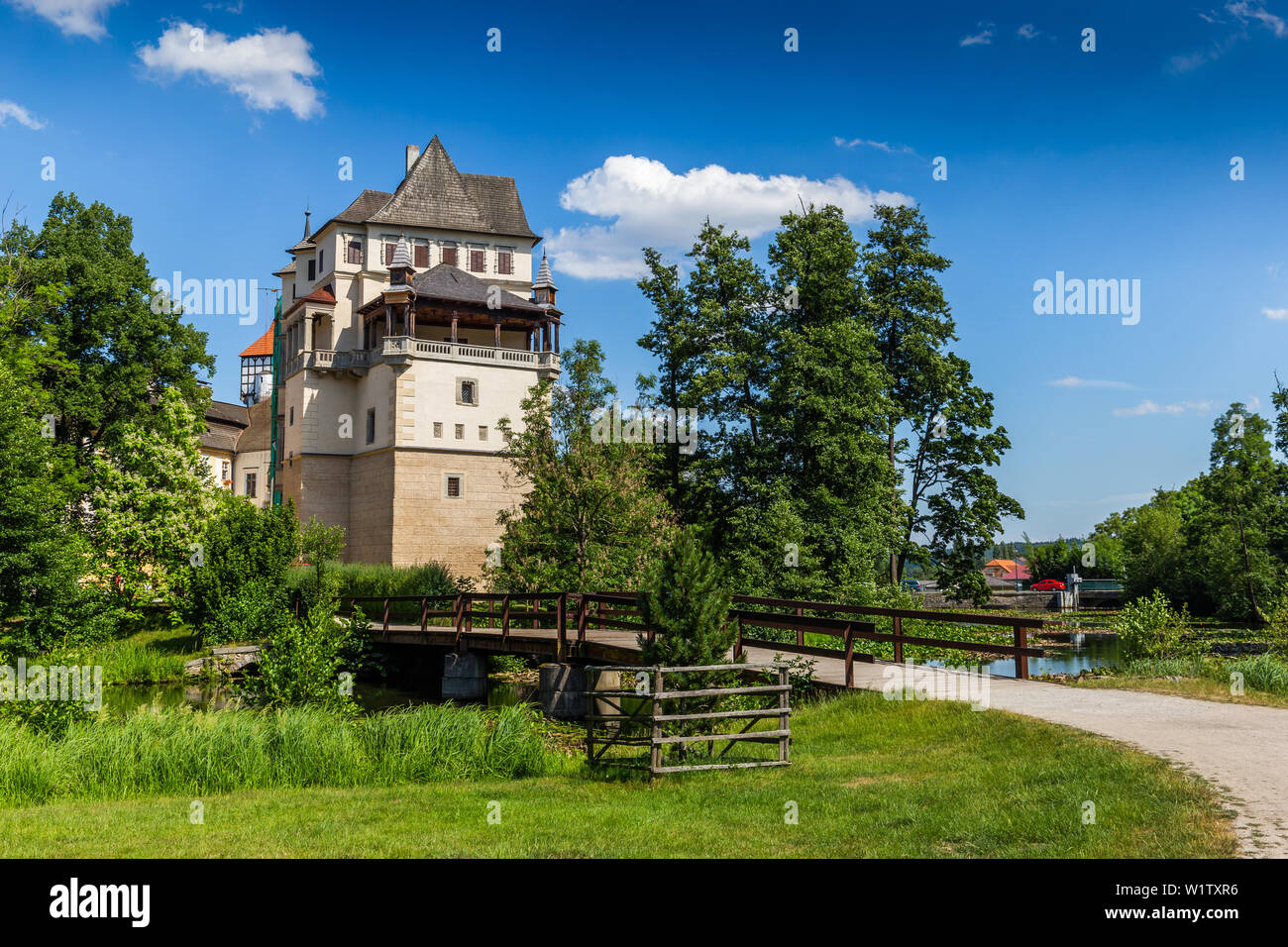 Blatna castle hi-res stock photography and images - Alamy
