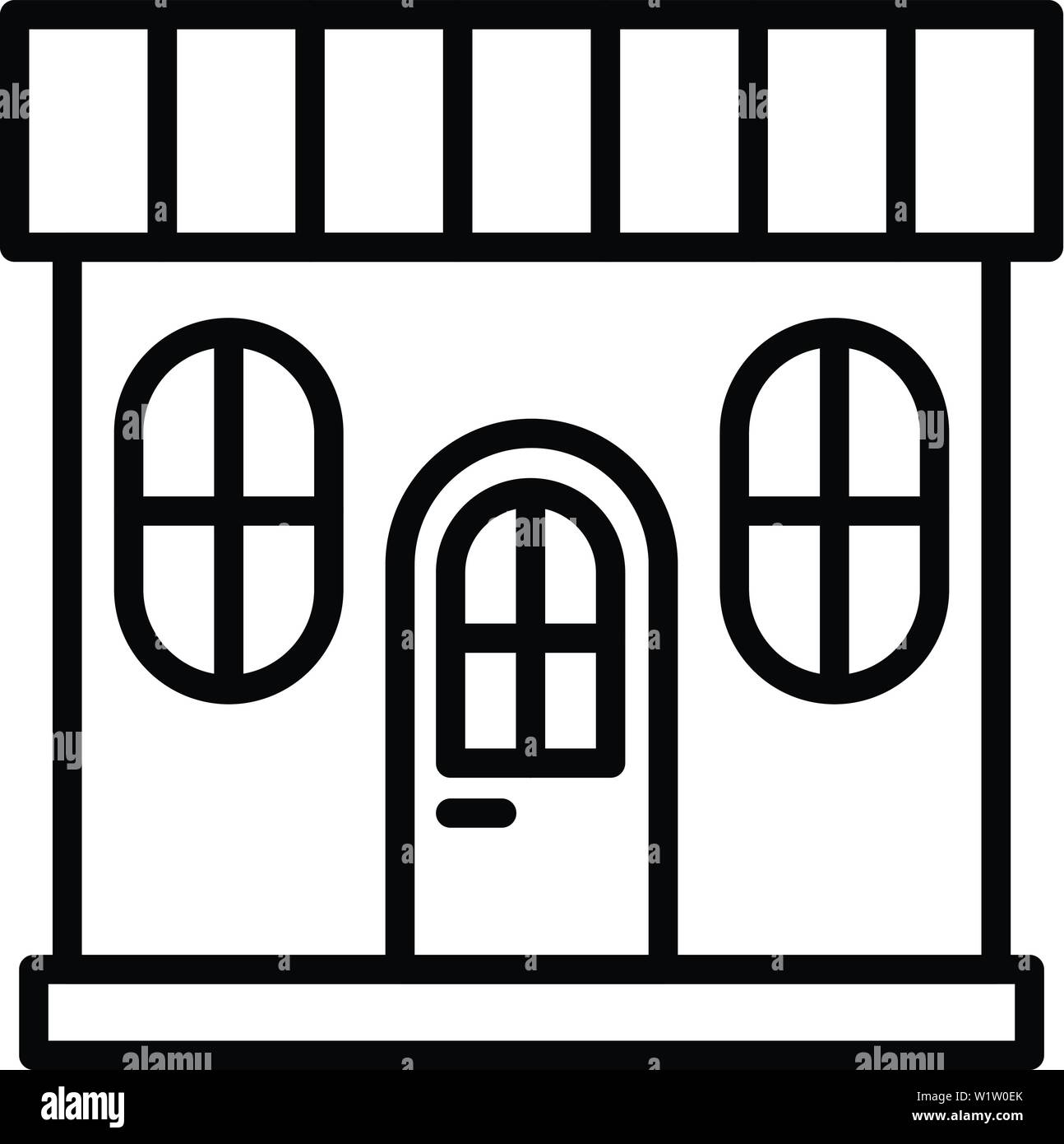 Historical town market Stock Vector Images - Alamy