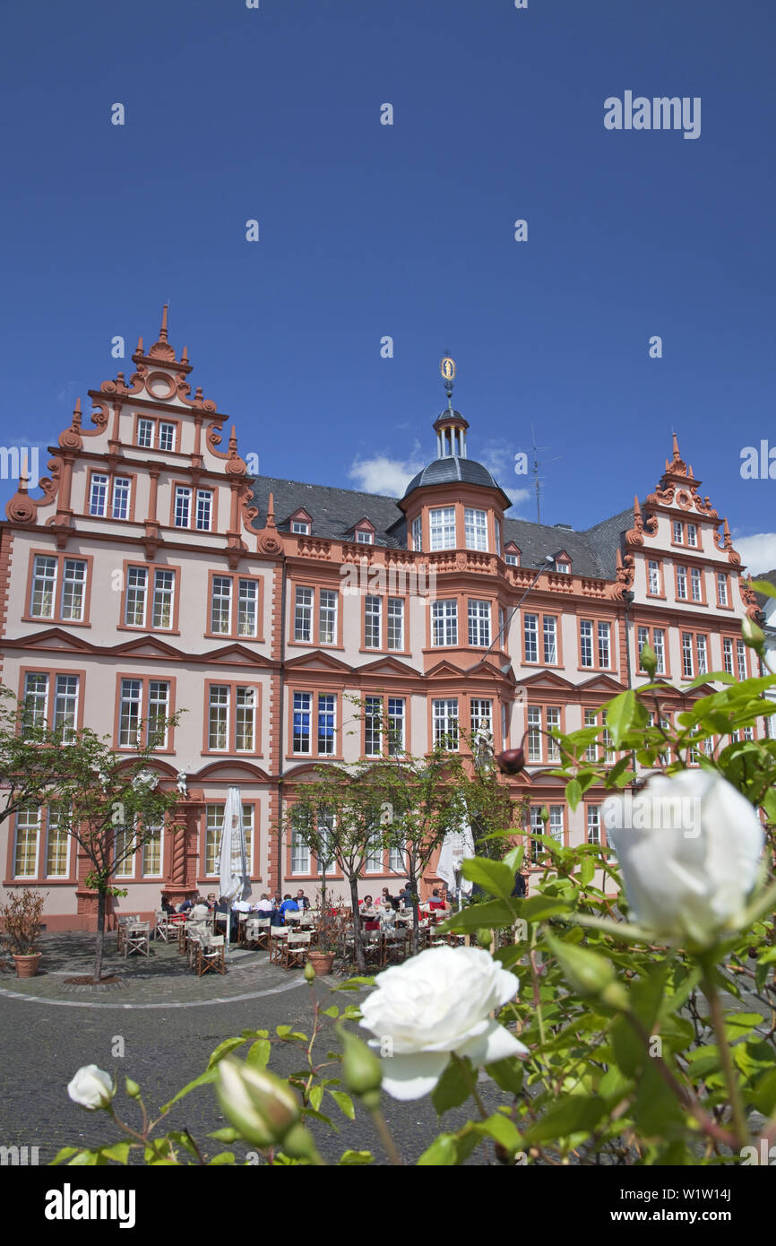 The Gutenberg-Museum in the palace of the roman emperor in the historic ...