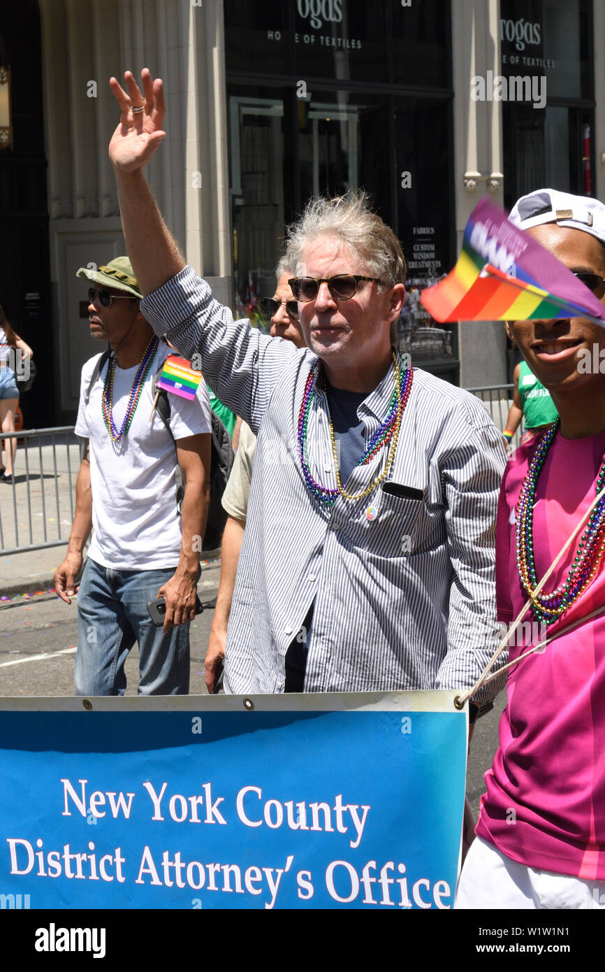 NEW YORK, NY - JUNE 30: Cyrus R. Vance, Jr. Attends the WorldPride NYC ...