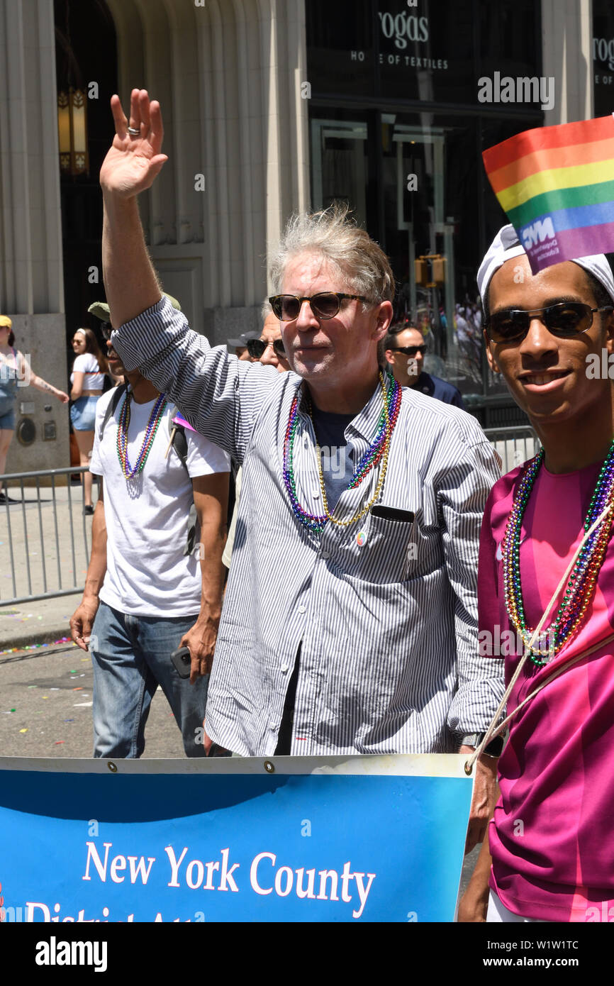 NEW YORK, NY - JUNE 30: Cyrus R. Vance, Jr. Attends the WorldPride NYC ...