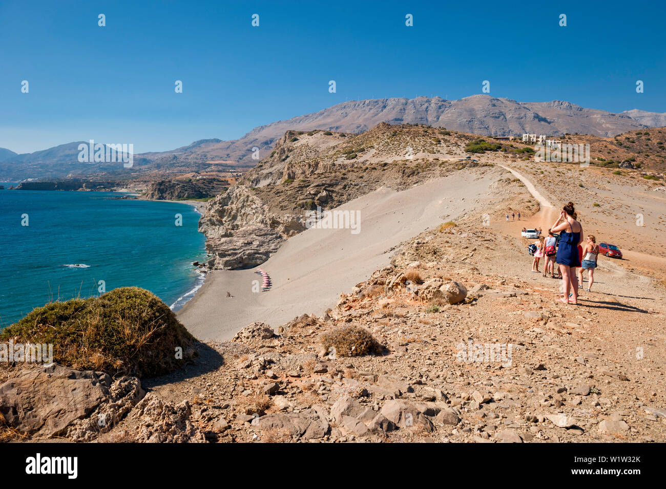 Crete agios pavlos beach hi-res stock photography and images - Alamy