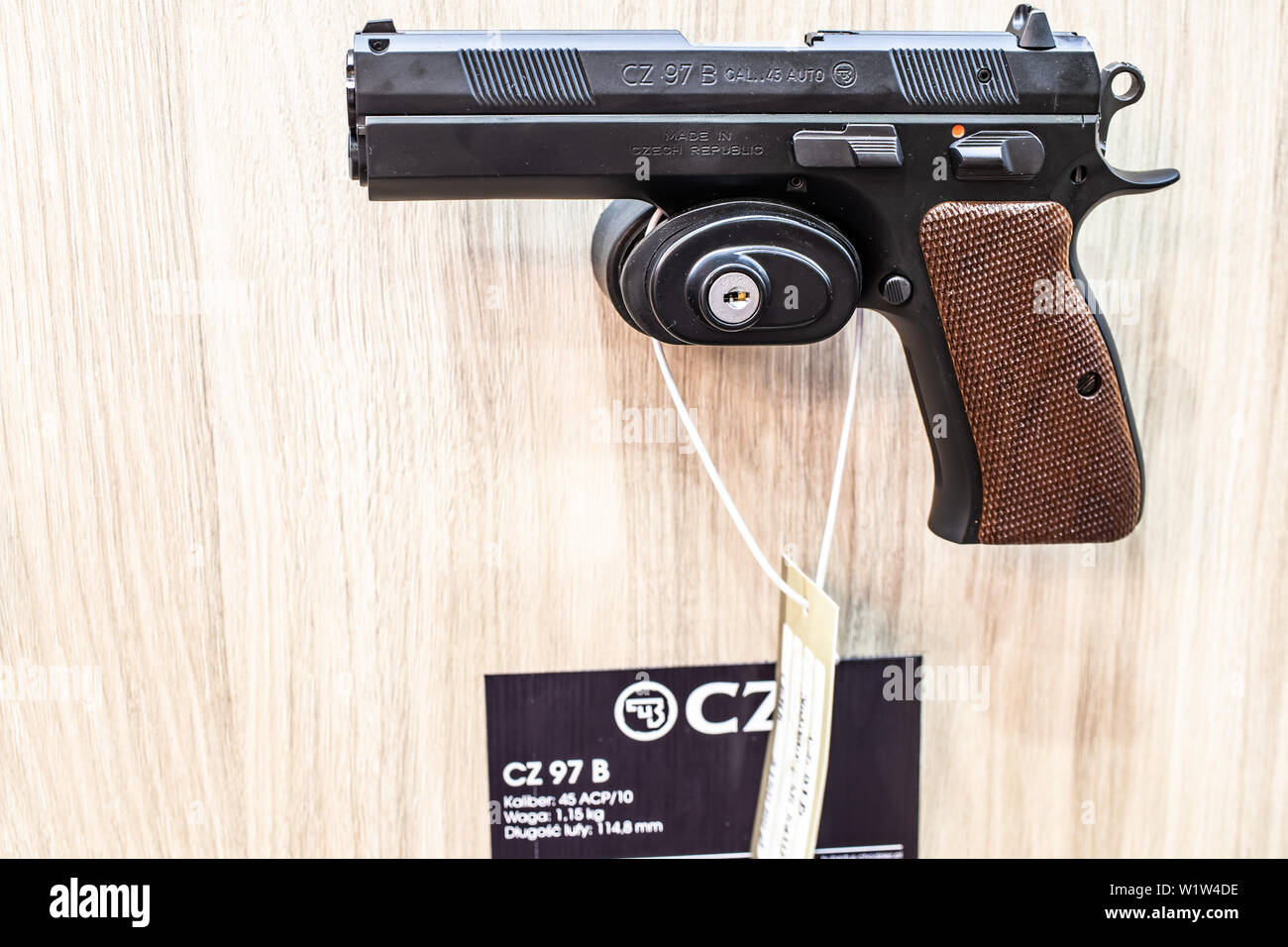 Cz 75 pistol hi-res stock photography and images - Alamy