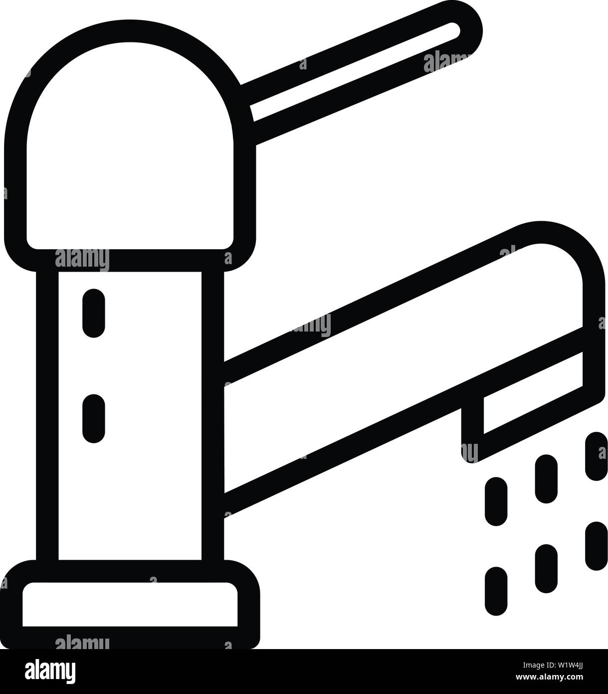 Modern faucet icon, outline style Stock Vector Image & Art - Alamy