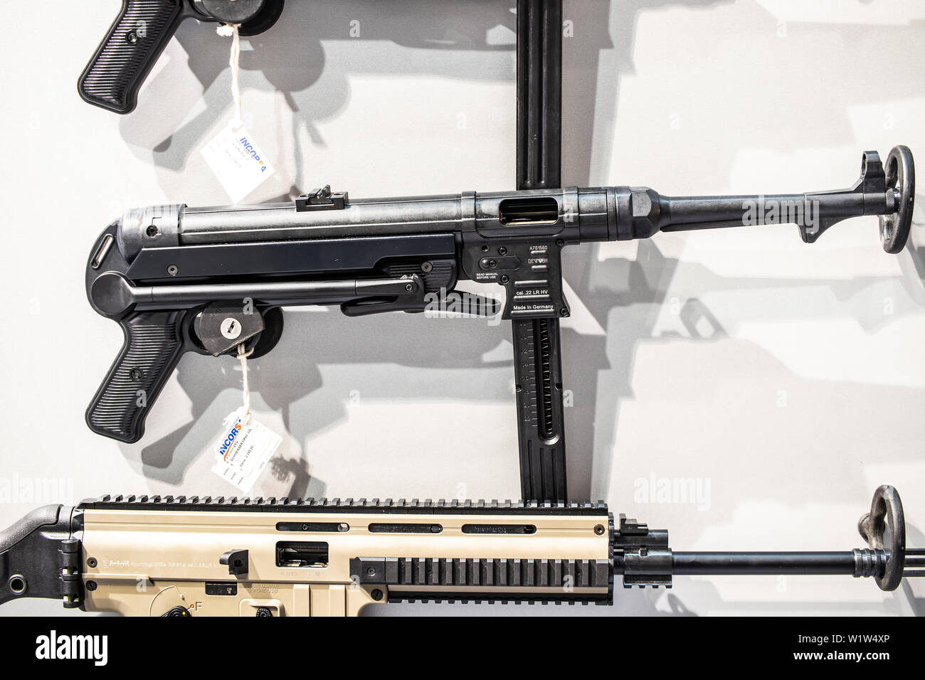 Poznan, Poland, Feb 2019 German Sport Guns GSG rifles, guns, carbines ...