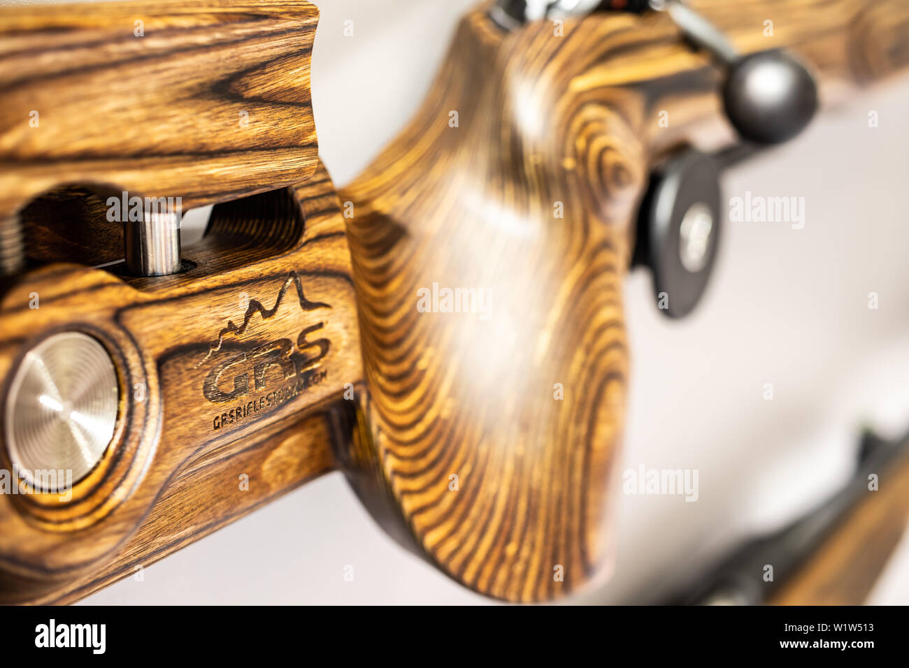 Poznan, Poland, Feb 02, 2019: J. G. Anschutz rifles, Anschutz makes ...