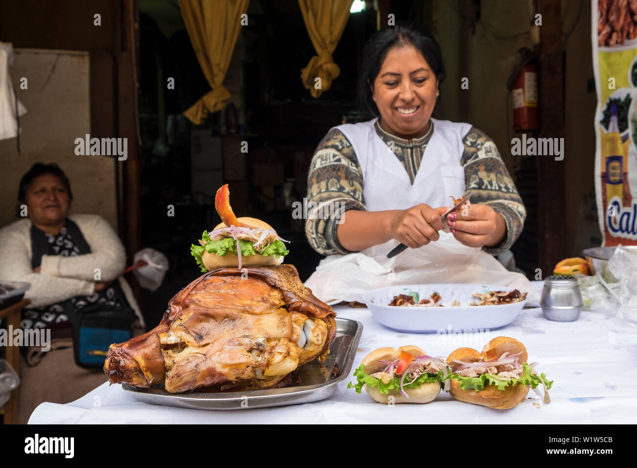Lima peru local food hi-res stock photography and images - Alamy