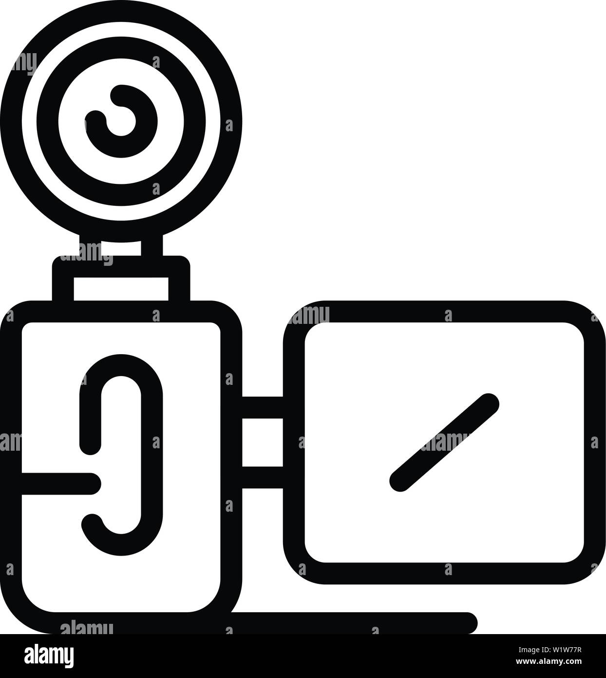 Backlit silhouette outline Stock Vector Images - Alamy