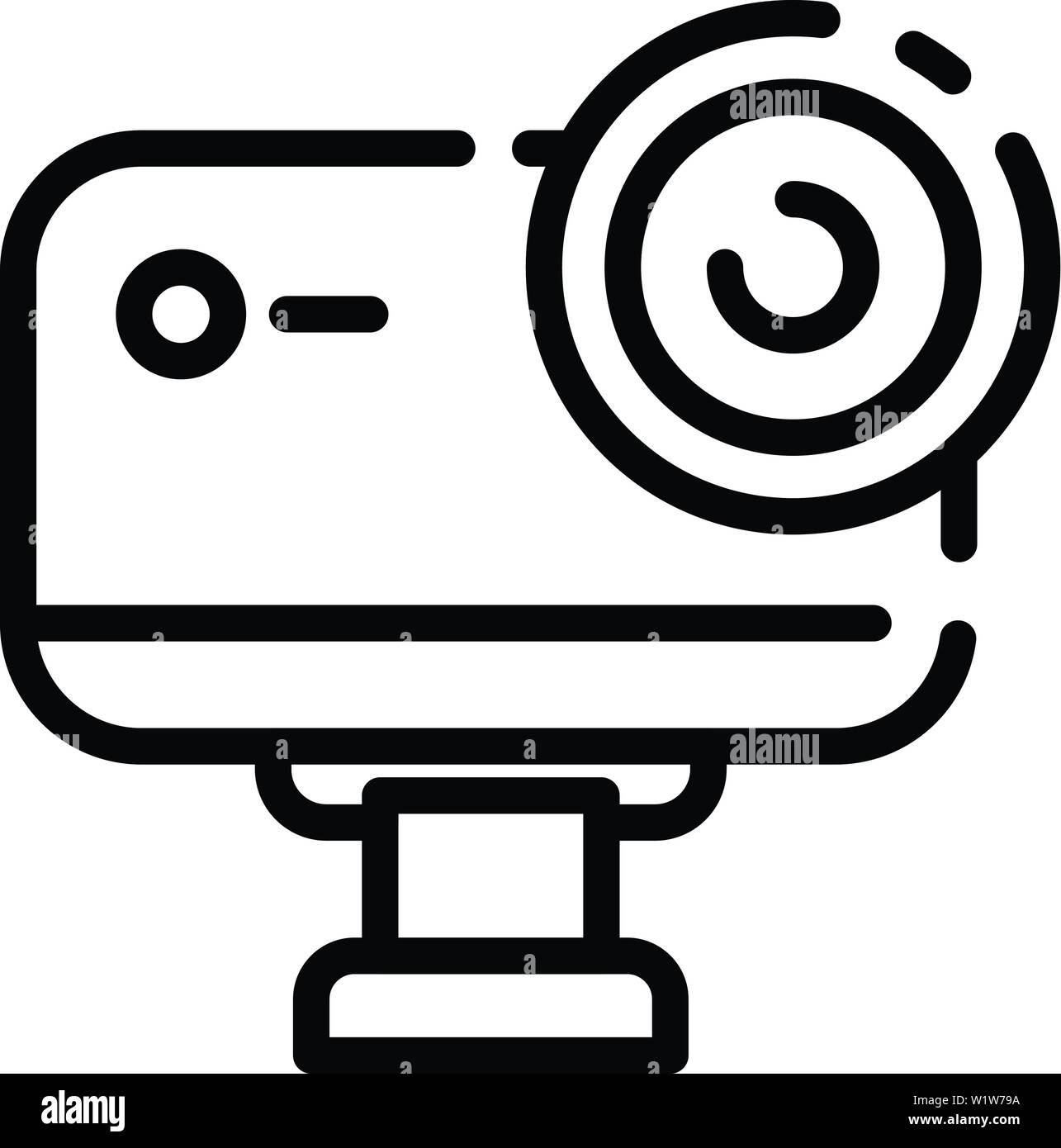 Car cam icon, outline style Stock Vector Image & Art - Alamy