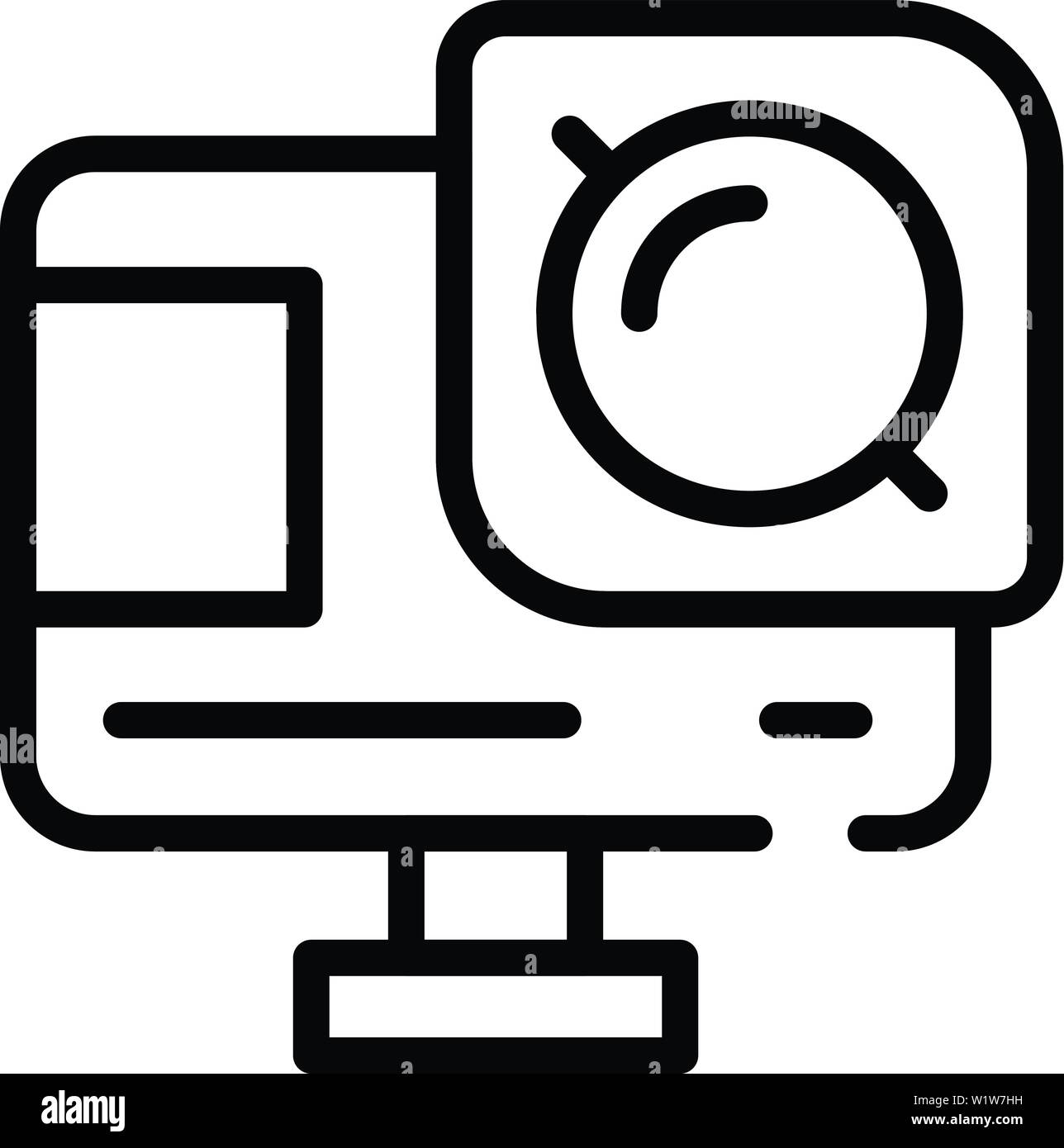 Sports media camera Cut Out Stock Images & Pictures - Alamy