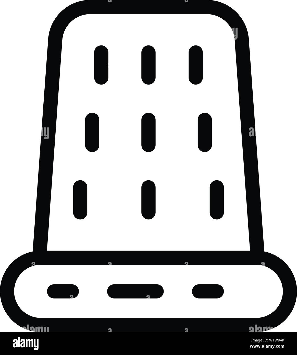 Tailor thimble icon outline Cut Out Stock Images & Pictures - Alamy