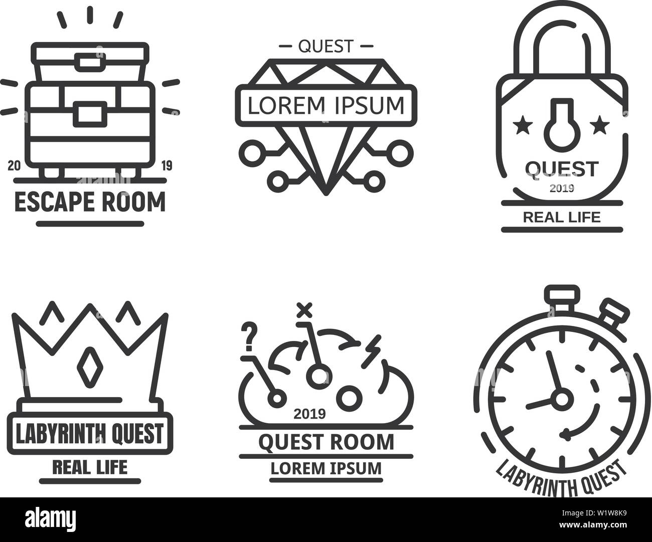 Quest house Black and White Stock Photos & Images - Alamy