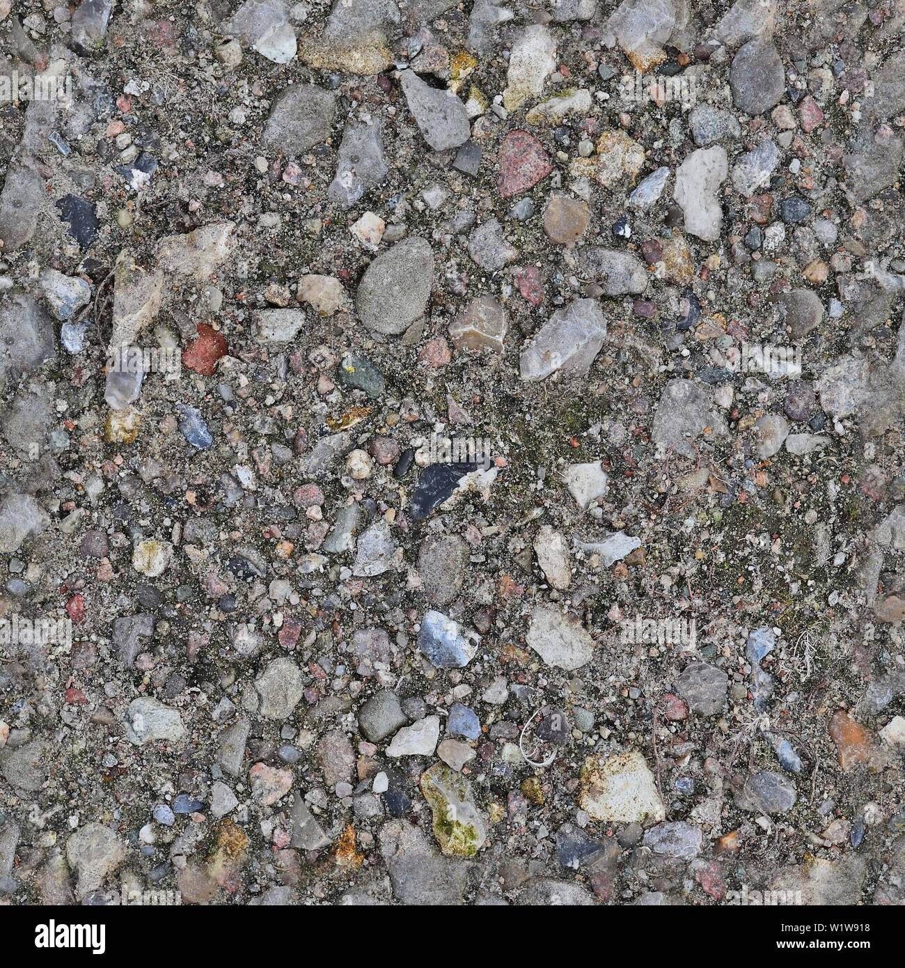 Photo realistic seemless texture pattern of gravel and pebble grounds ...