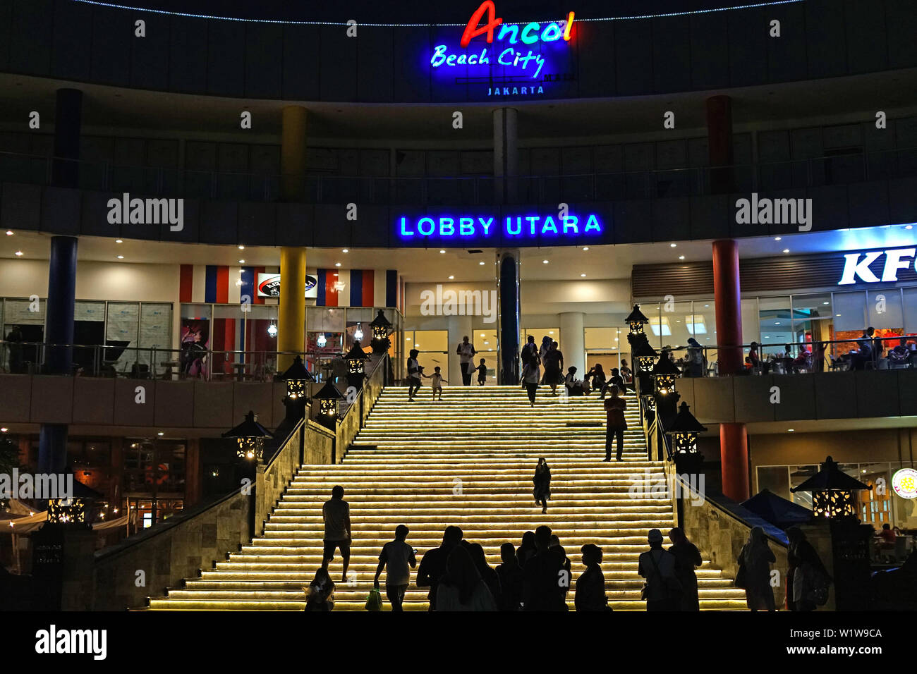 Ancol beach city hi-res stock photography and images - Alamy