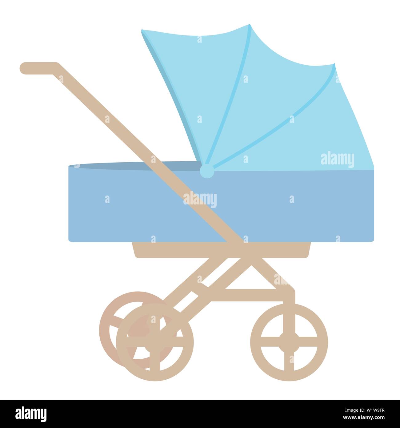baby cart trolley isolated icon vector illustration design Stock Vector ...