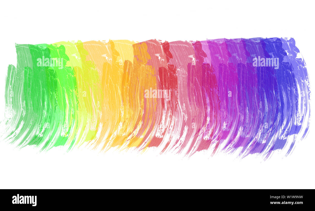 Watercolor colorful striped background Cut Out Stock Images & Pictures ...