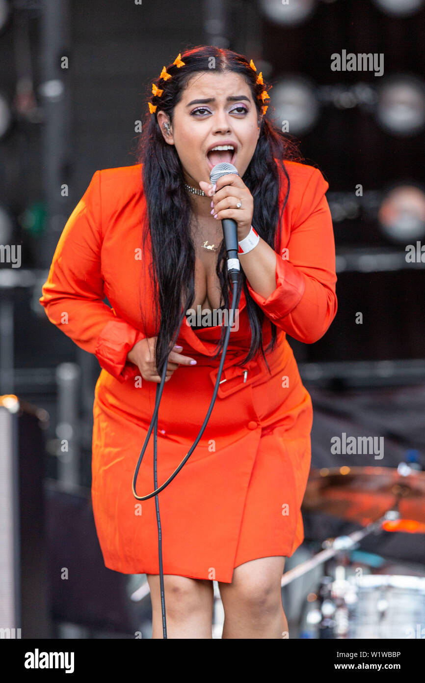 July 2, 2019 - Milwaukee, Wisconsin, U.S - HANNAH GABBY BANUELOS of ...