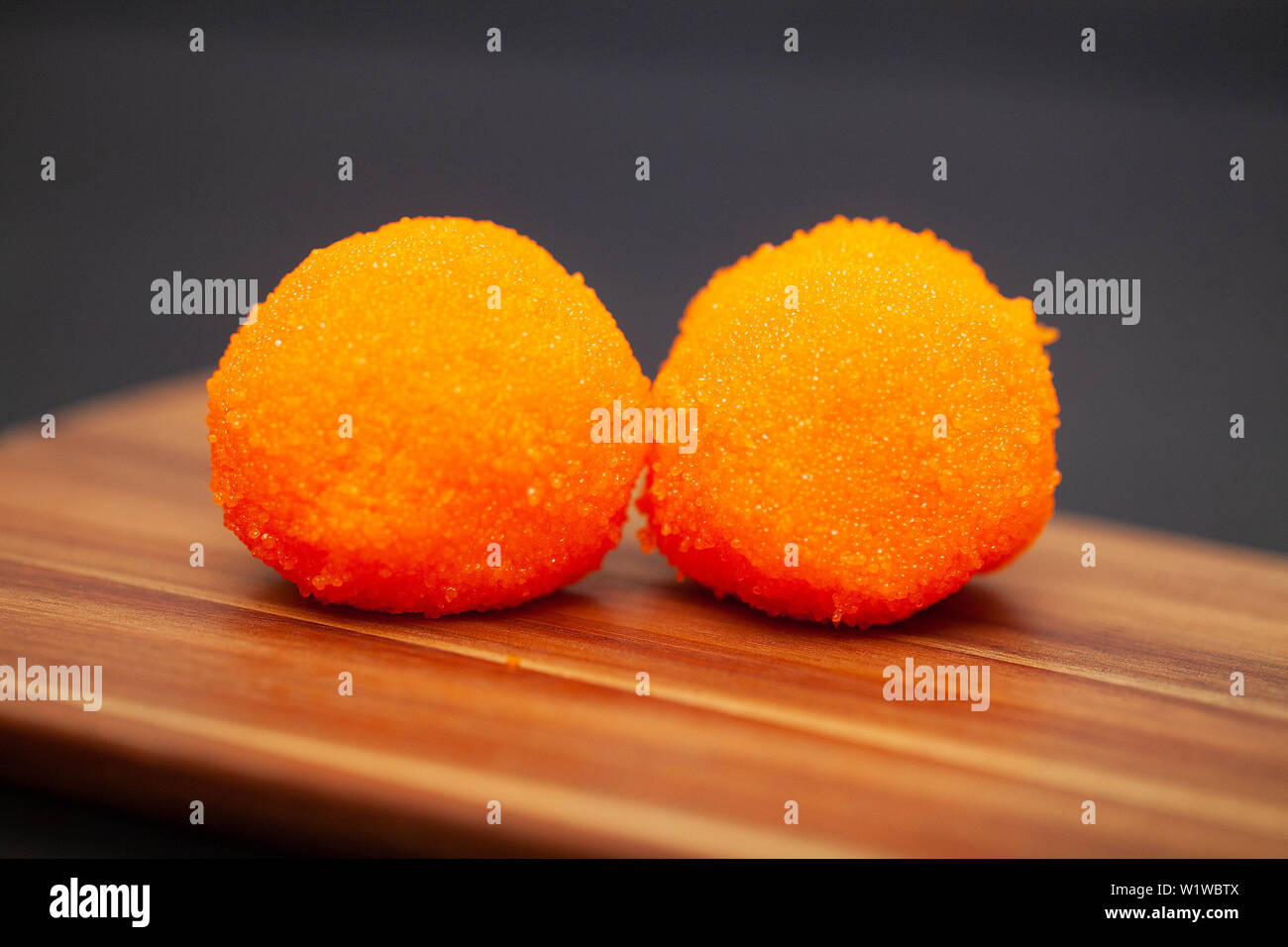 Tasty rice balls on a dark background Stock Photo - Alamy