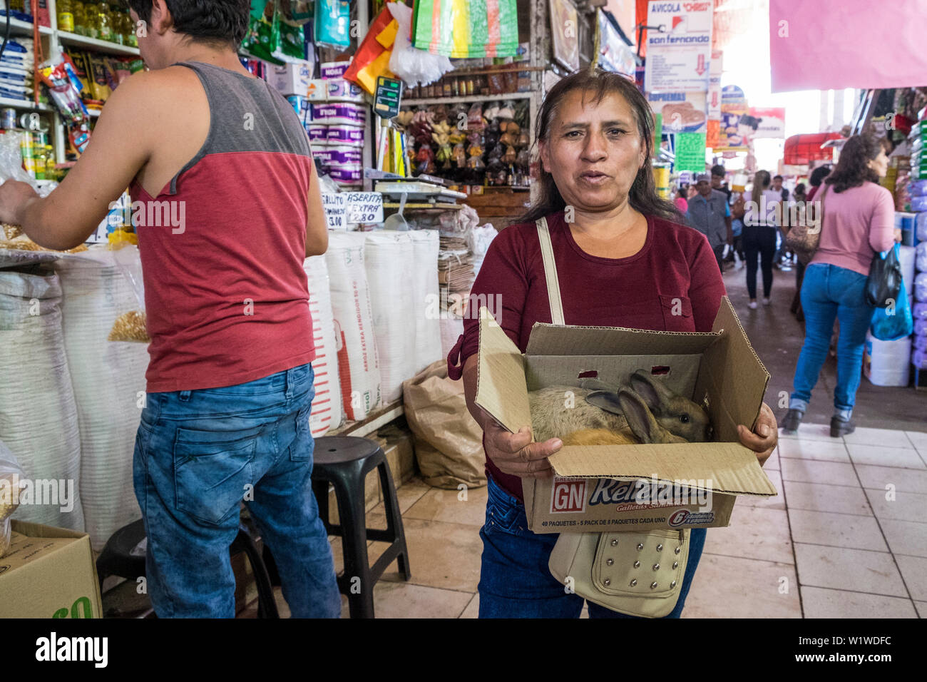 Perù, Ica, daily life Stock Photo - Alamy