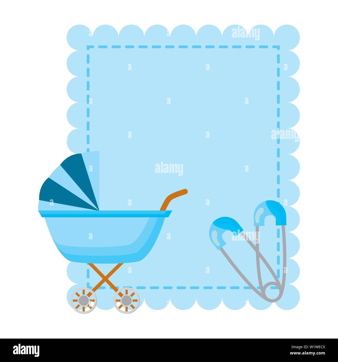 boy decoration baby shower card Stock Vector Image & Art - Alamy