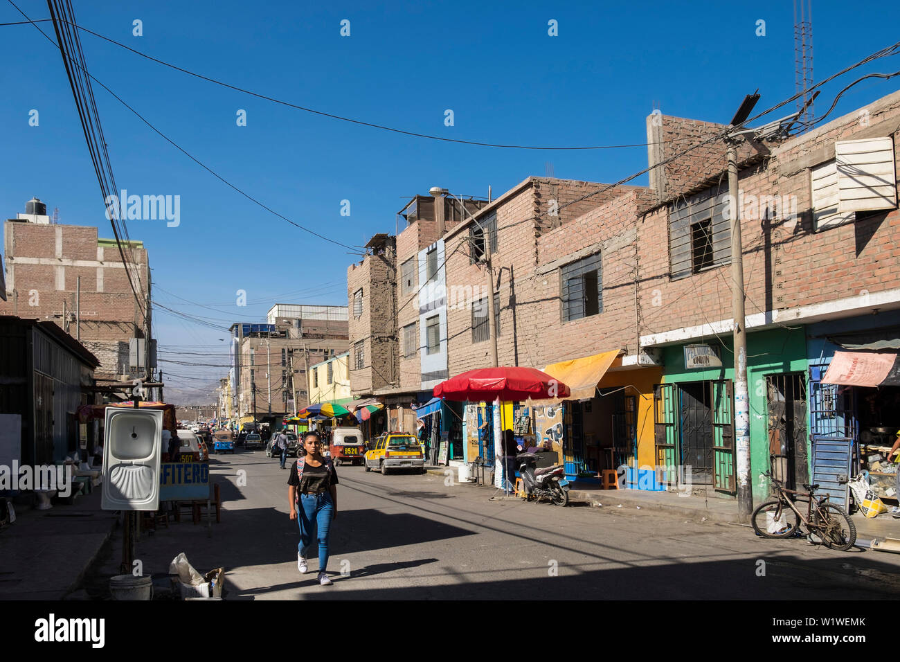 Perù, Ica, daily life Stock Photo - Alamy