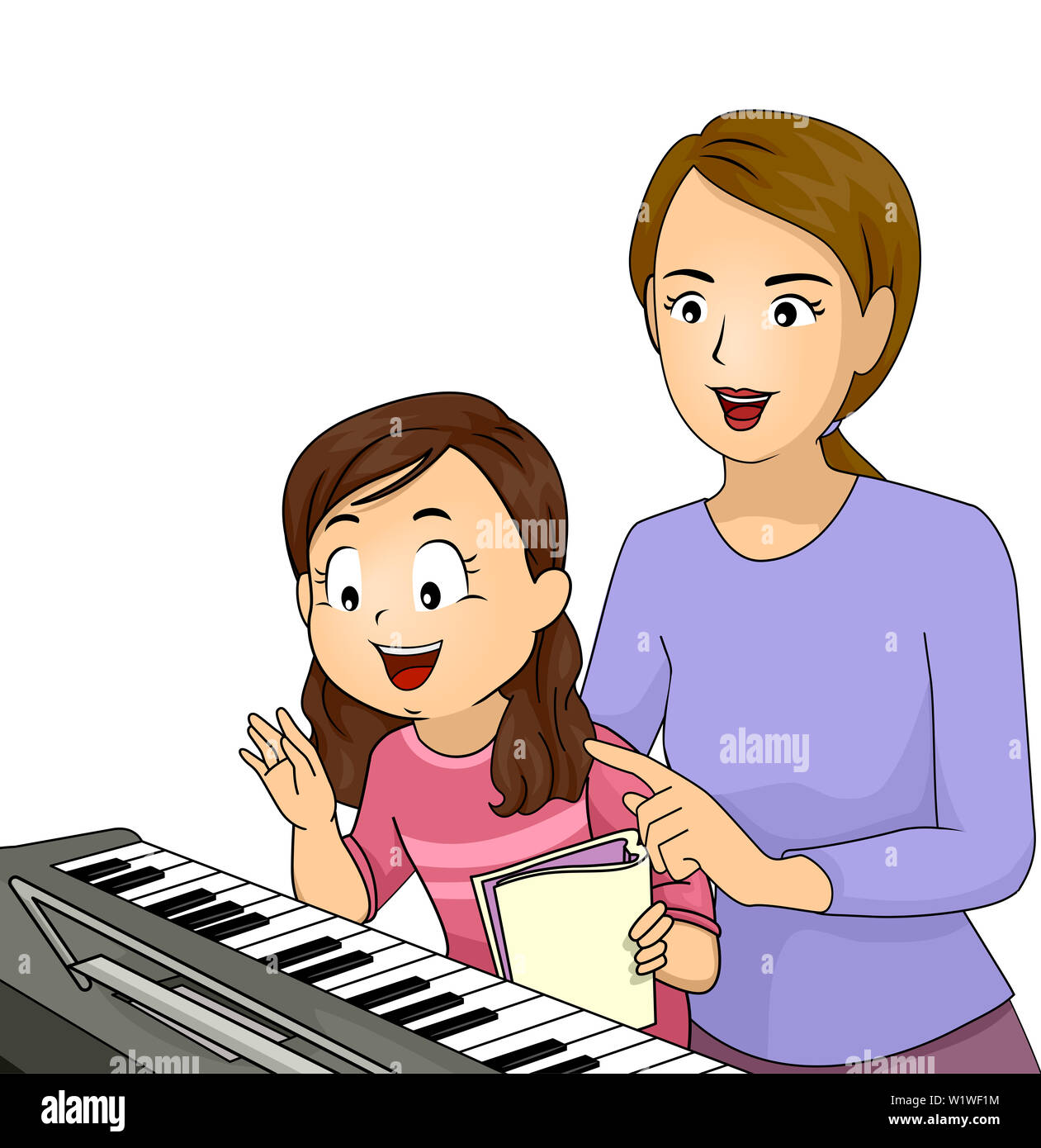 Piano Lessons Clip Art