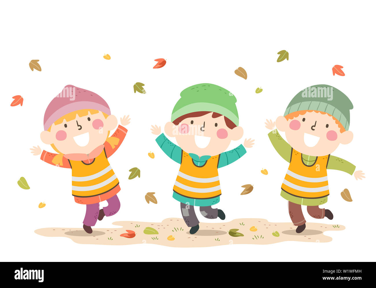 Kids Fall Clip Art Free