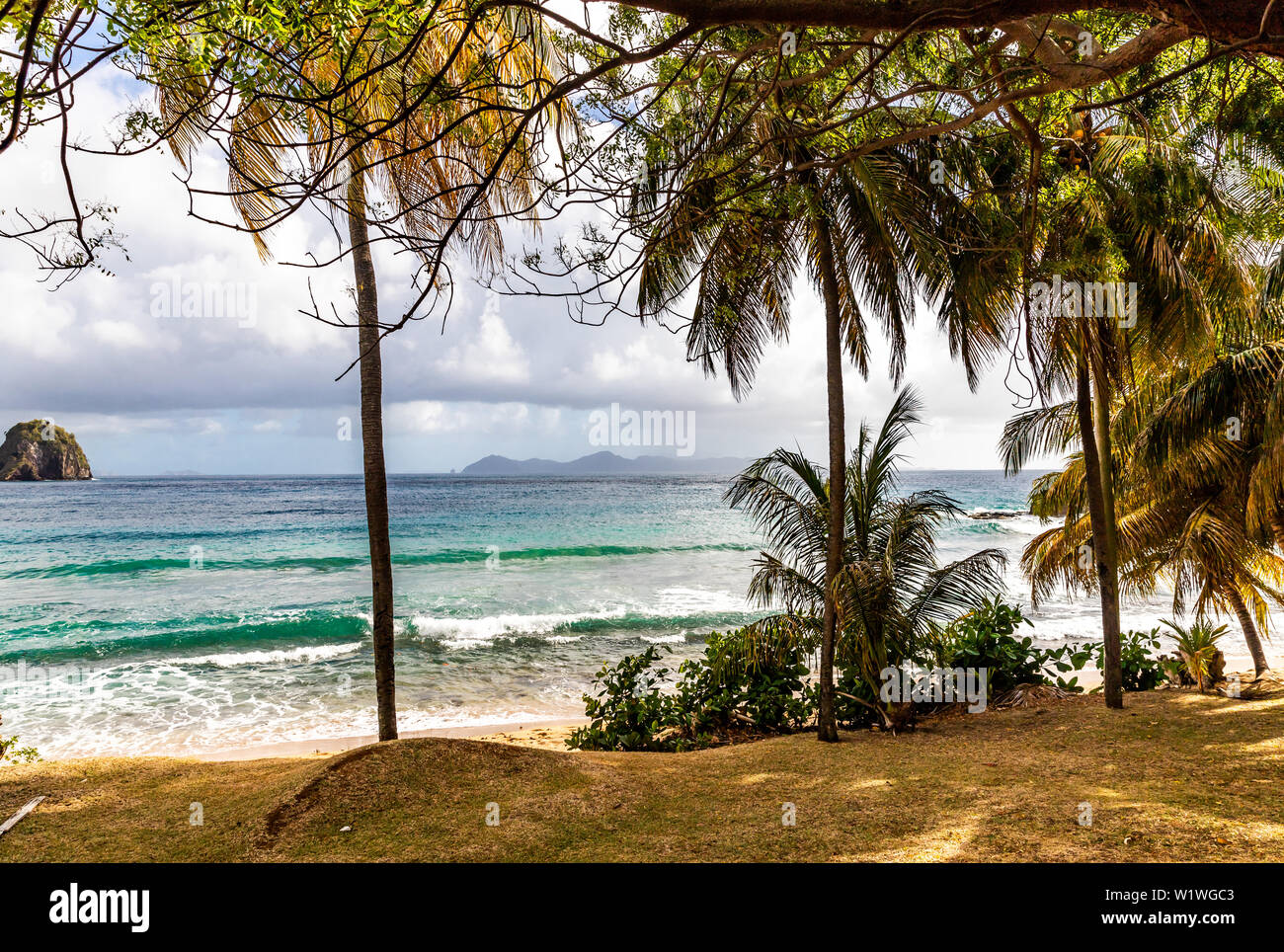 Saint Vincent and the Grenadines, Indian Bay Stock Photo - Alamy