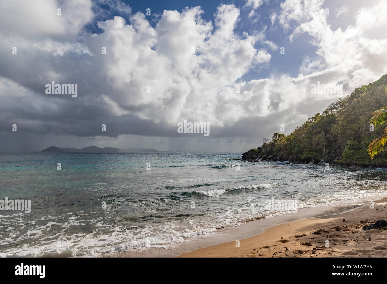 Saint Vincent and the Grenadines, Indian Bay Stock Photo - Alamy