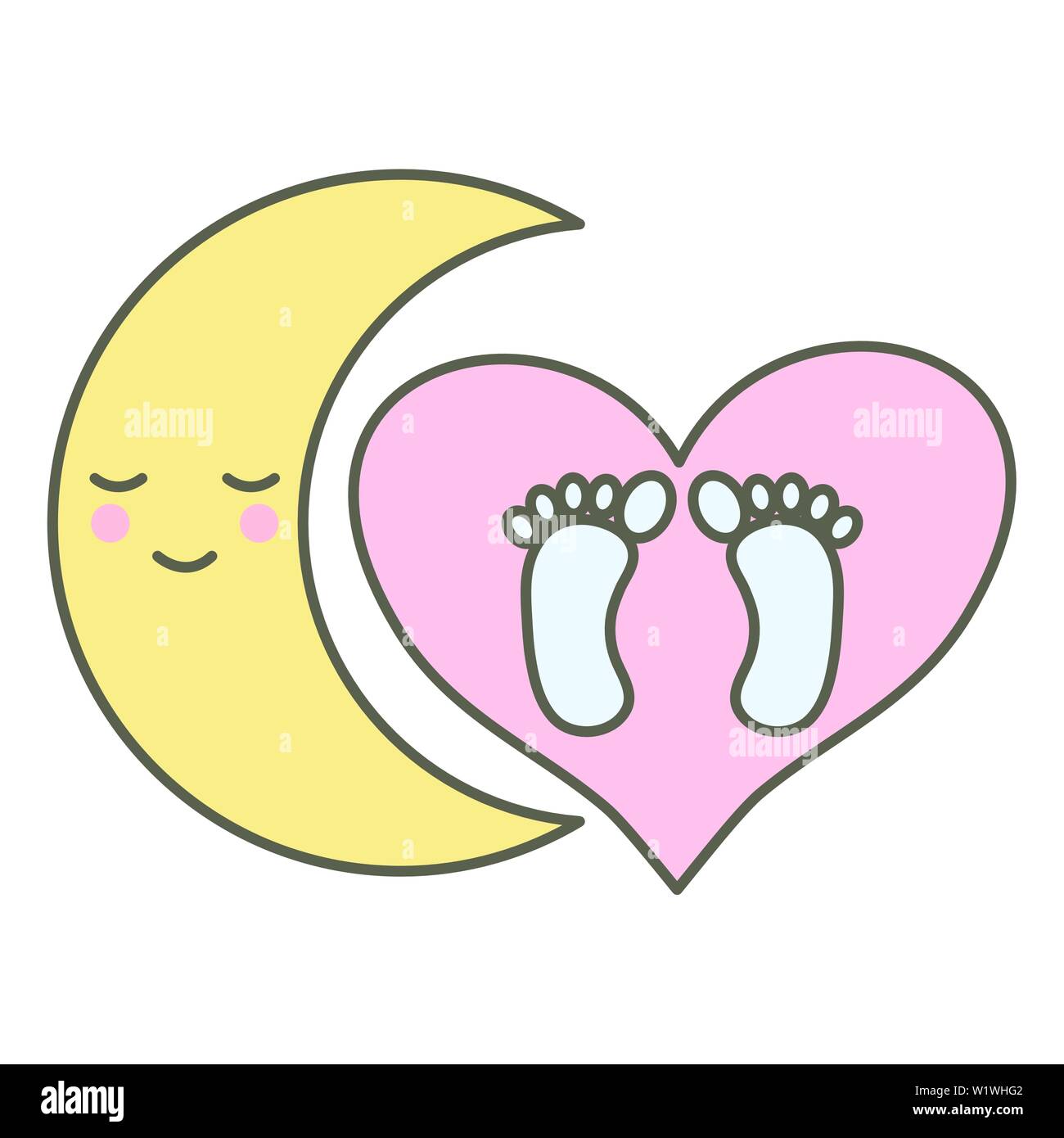 Child night walk Cut Out Stock Images & Pictures - Alamy