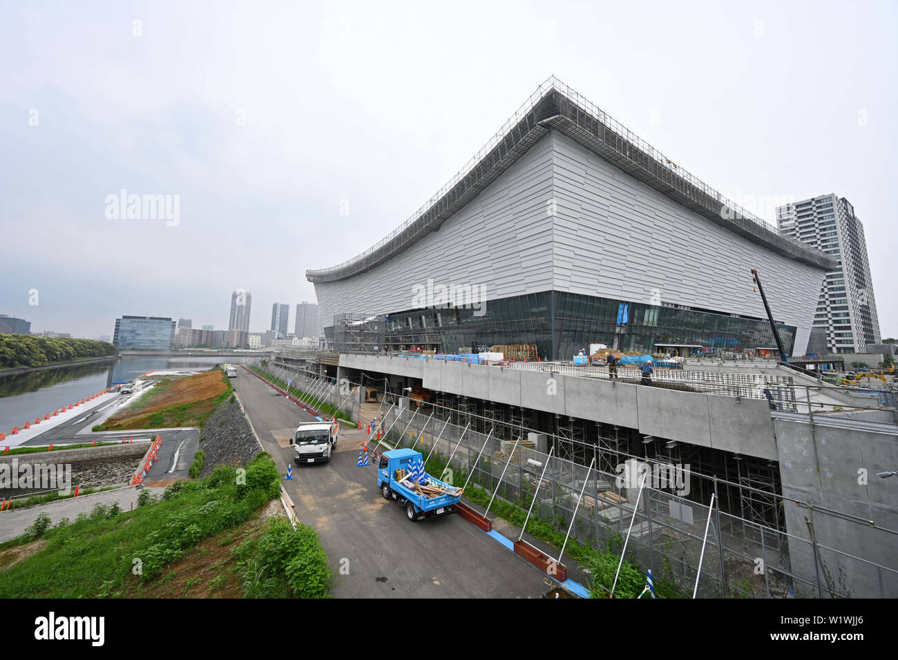 Ariake Arena, Press preview of Tokyo 2020 Olympic and Paralympic Venues ...