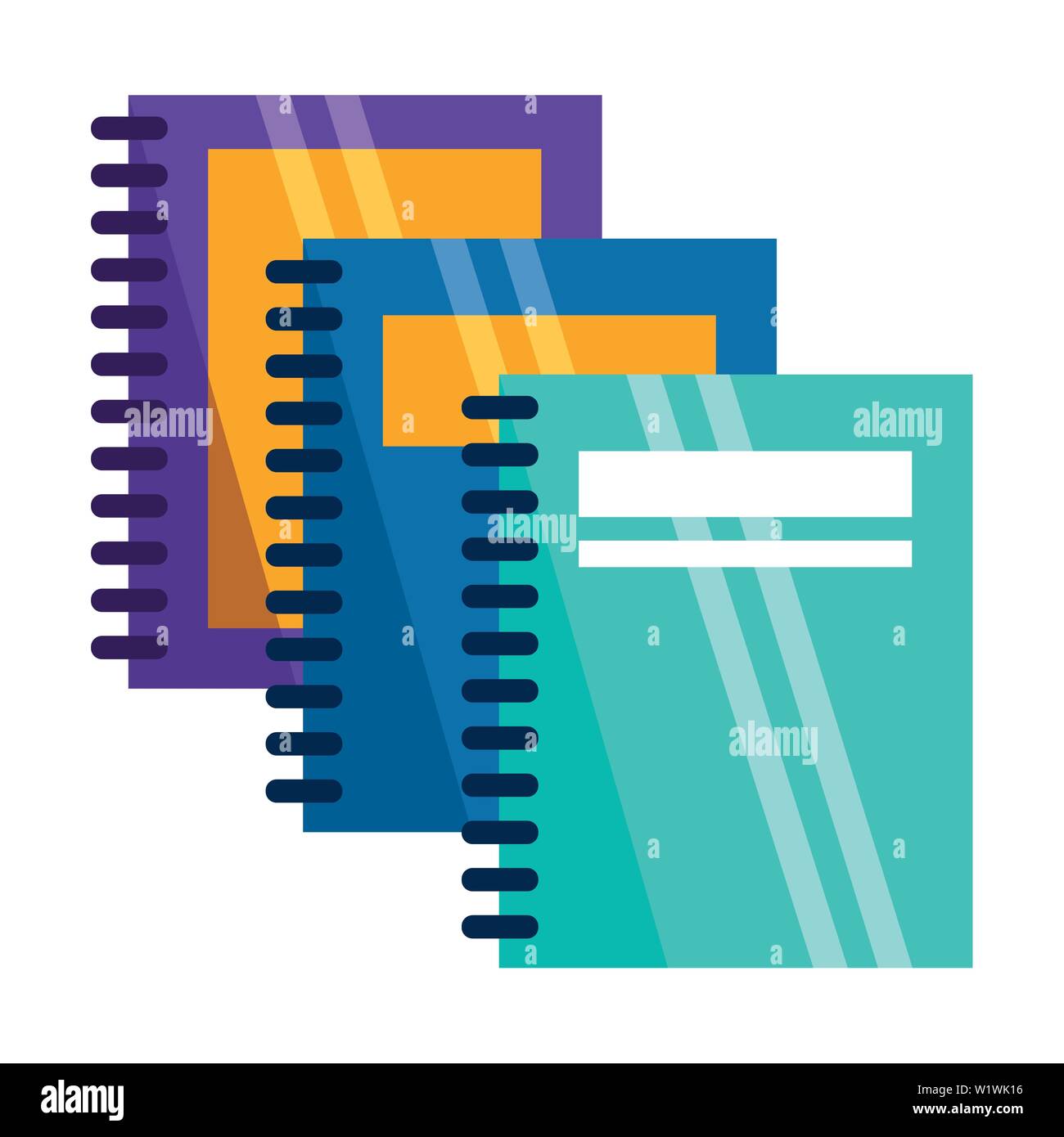 back to school flat design Stock Vector Image & Art - Alamy