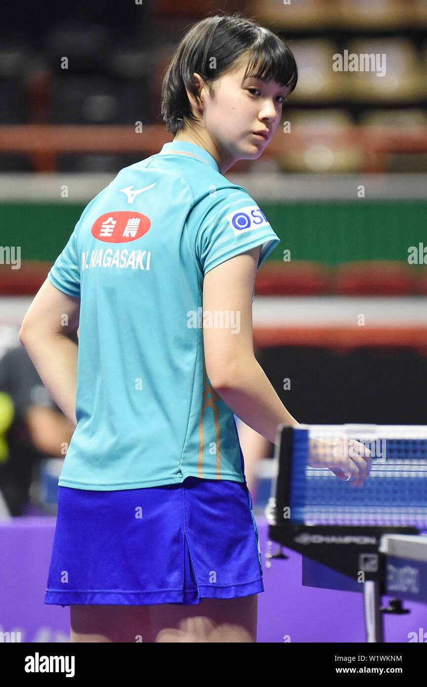 Busan, South Korea. 3rd July, 2019. Miyu Nagasaki (JPN) Table Tennis ...