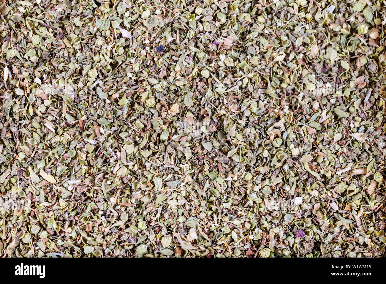 Dried thyme background Stock Photo - Alamy