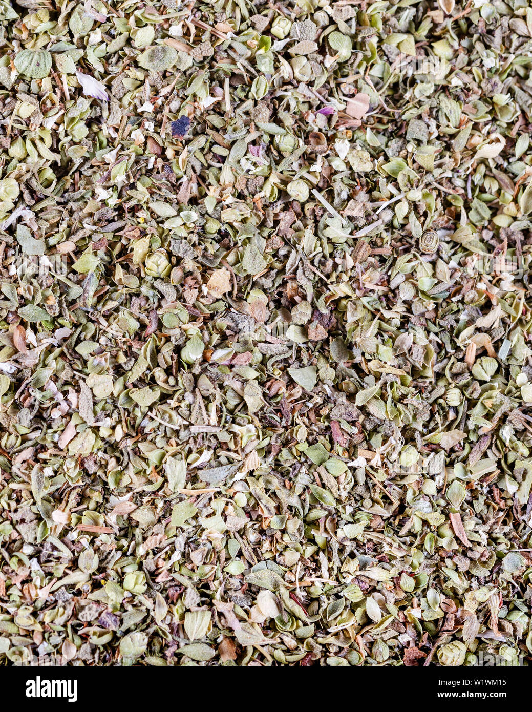 Dried thyme background Stock Photo - Alamy