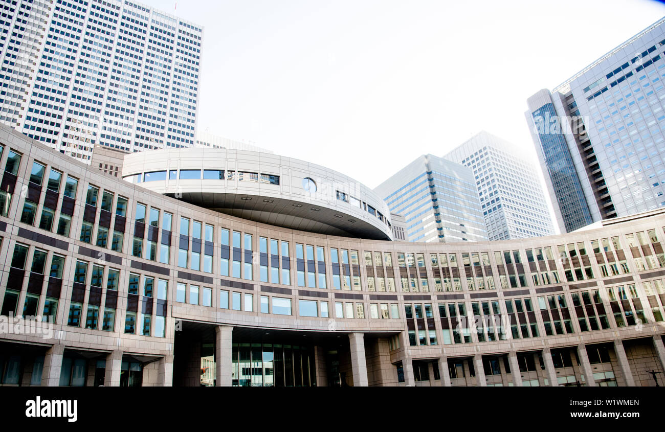 Tokyo metropolitan government building observatory hi-res stock ...