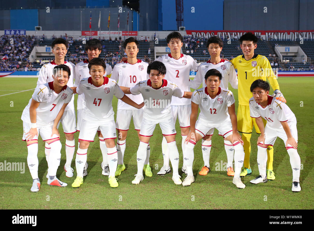 NHK Spring Mitsuzawa Football Stadium, Kanagawa, Japan. 3rd July, 2019 ...