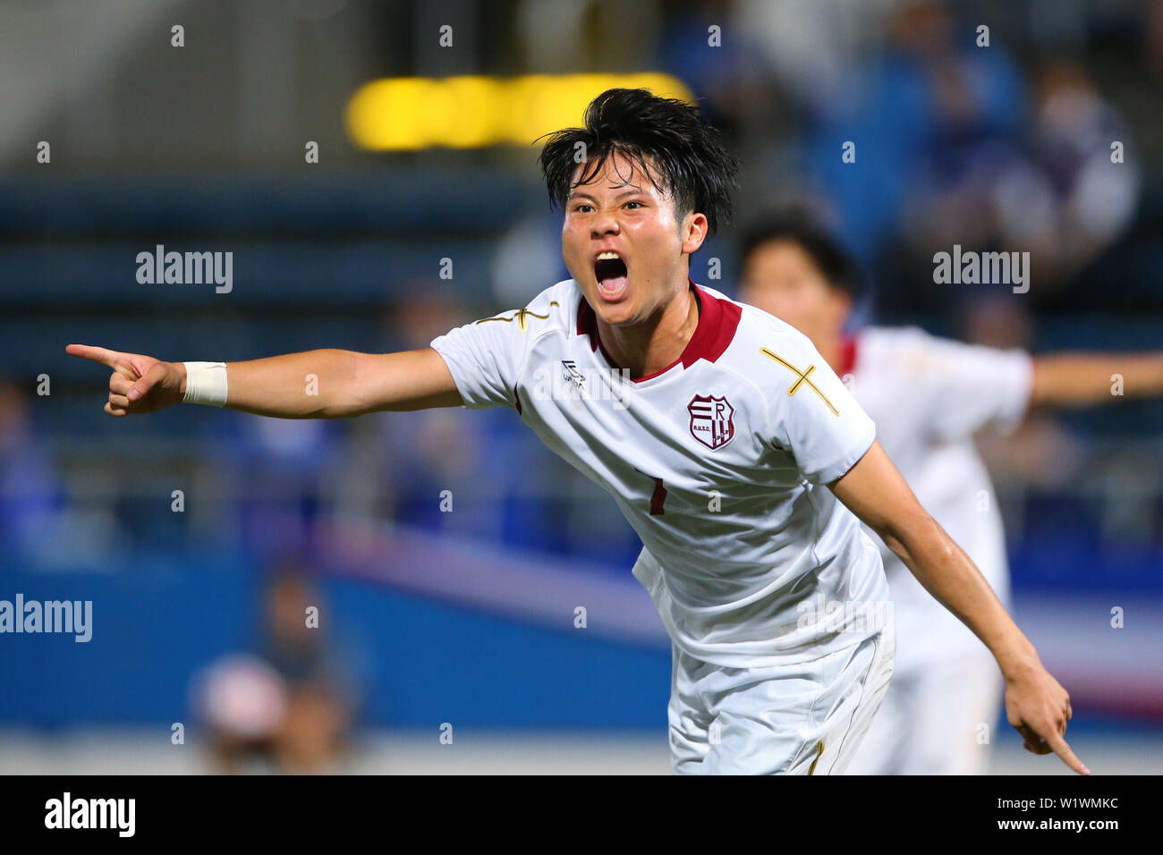 NHK Spring Mitsuzawa Football Stadium, Kanagawa, Japan. 3rd July, 2019. Kosuke Tanaka (), JULY 3 ...