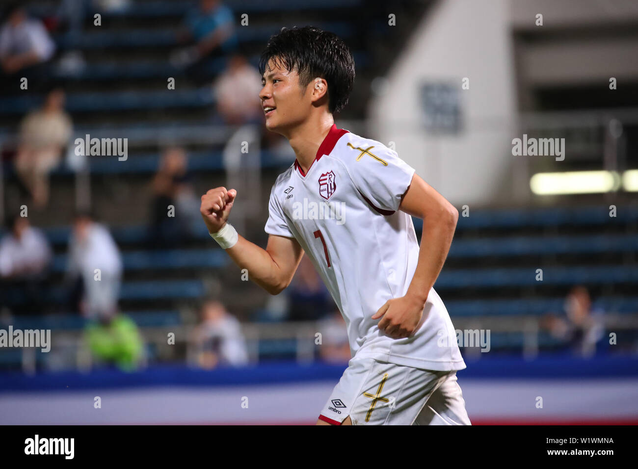 NHK Spring Mitsuzawa Football Stadium, Kanagawa, Japan. 3rd July, 2019. Kosuke Tanaka (), JULY 3 ...