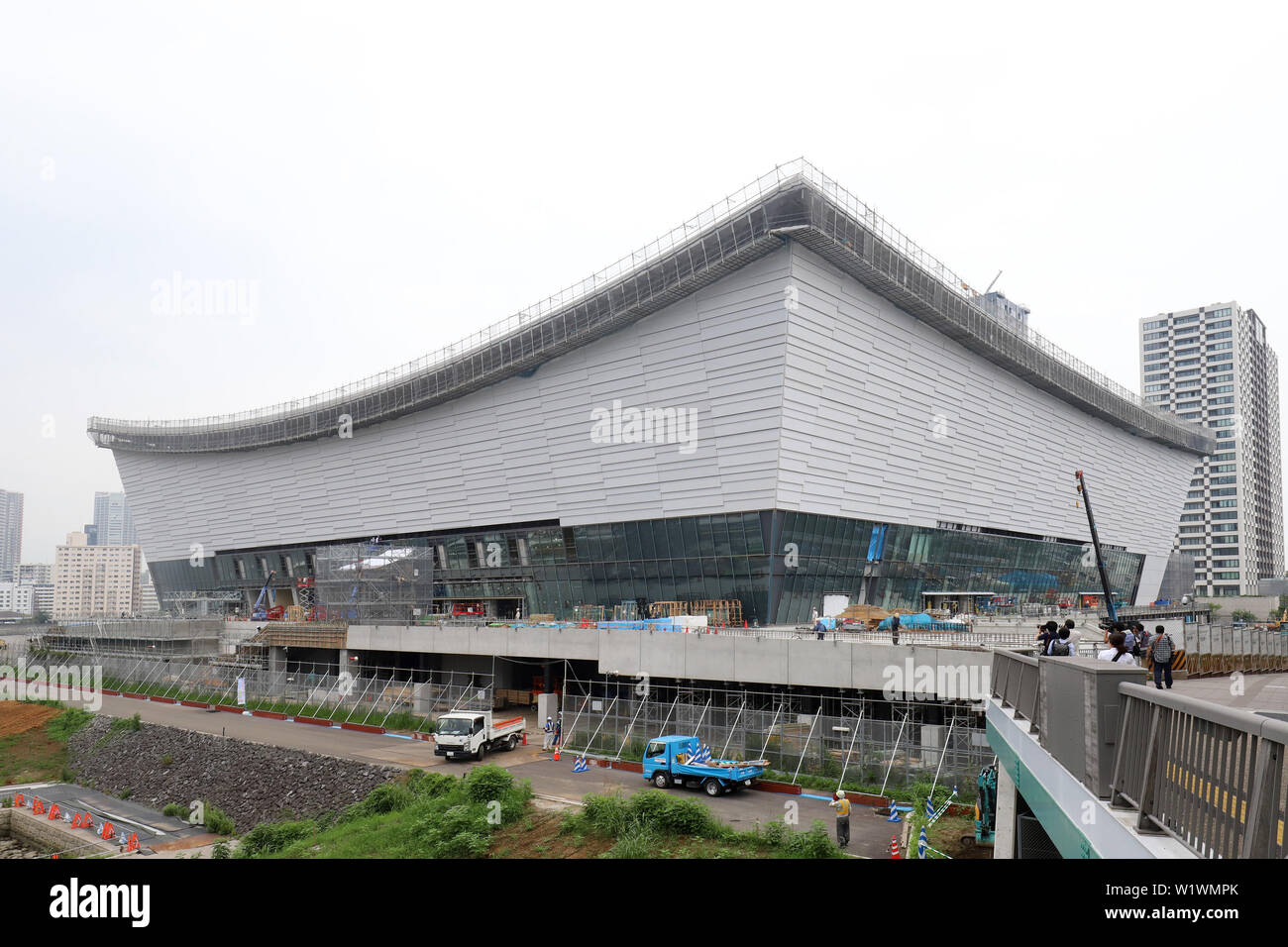 July 3, 2019, Tokyo, Japan - Ariake Arena of the Tokyo 2020 Olympic ...