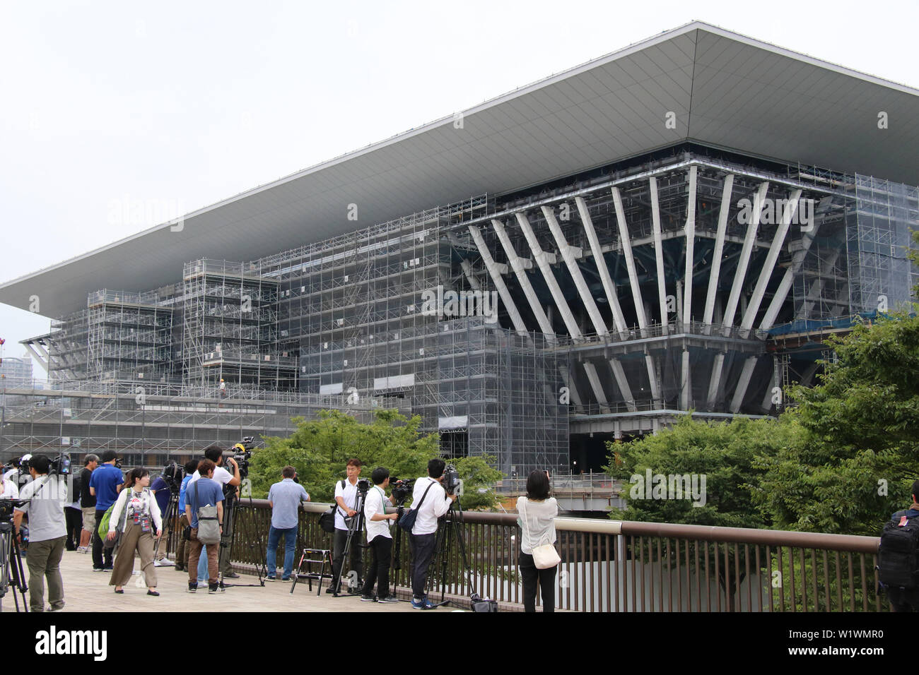 July 3, 2019, Tokyo, Japan - Olympic Aquatics Centre of the Tokyo 2020 ...