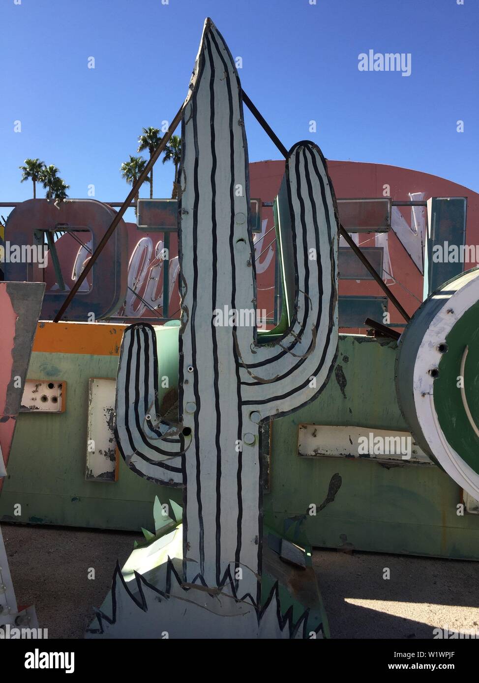 Neon graveyard las vegas hi-res stock photography and images - Alamy