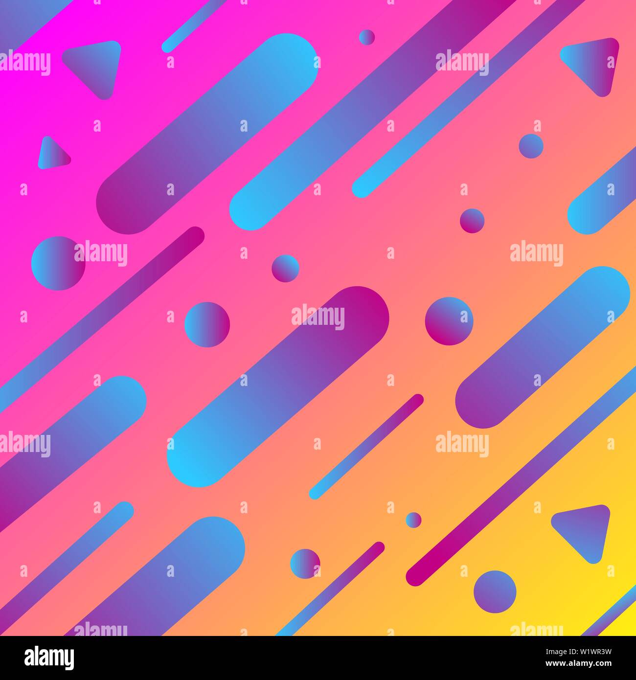 Geometric shapes composition dynamic hi-res stock photography and ...