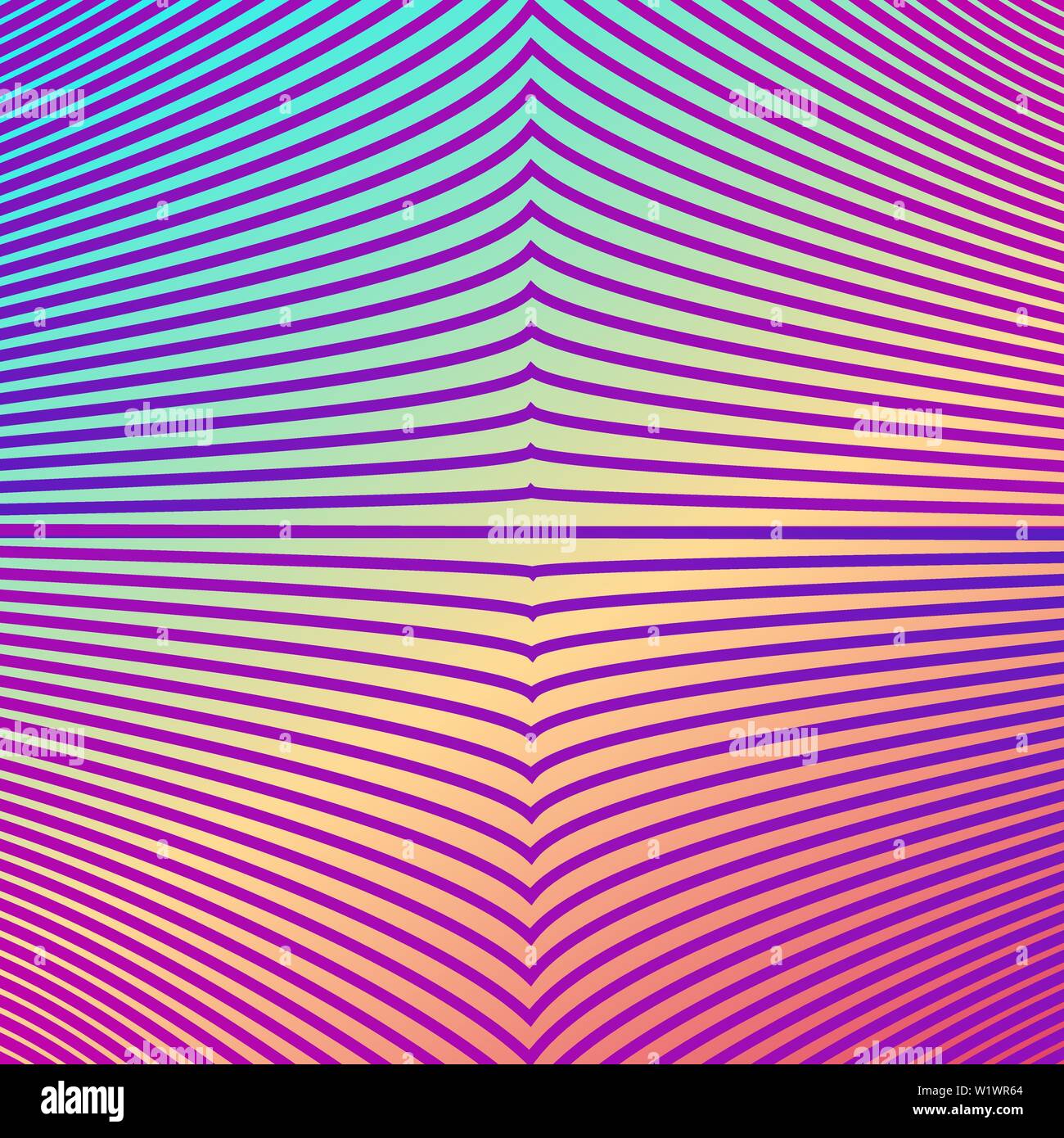 bright gradient color abstract line pattern background cover design ...