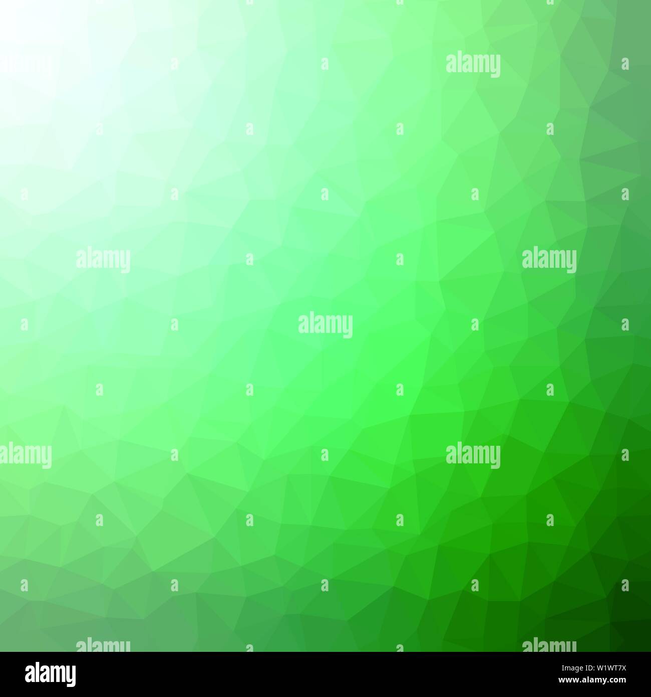 Green Abstract Low Poly Background. Geometric backdrop in Origami style ...