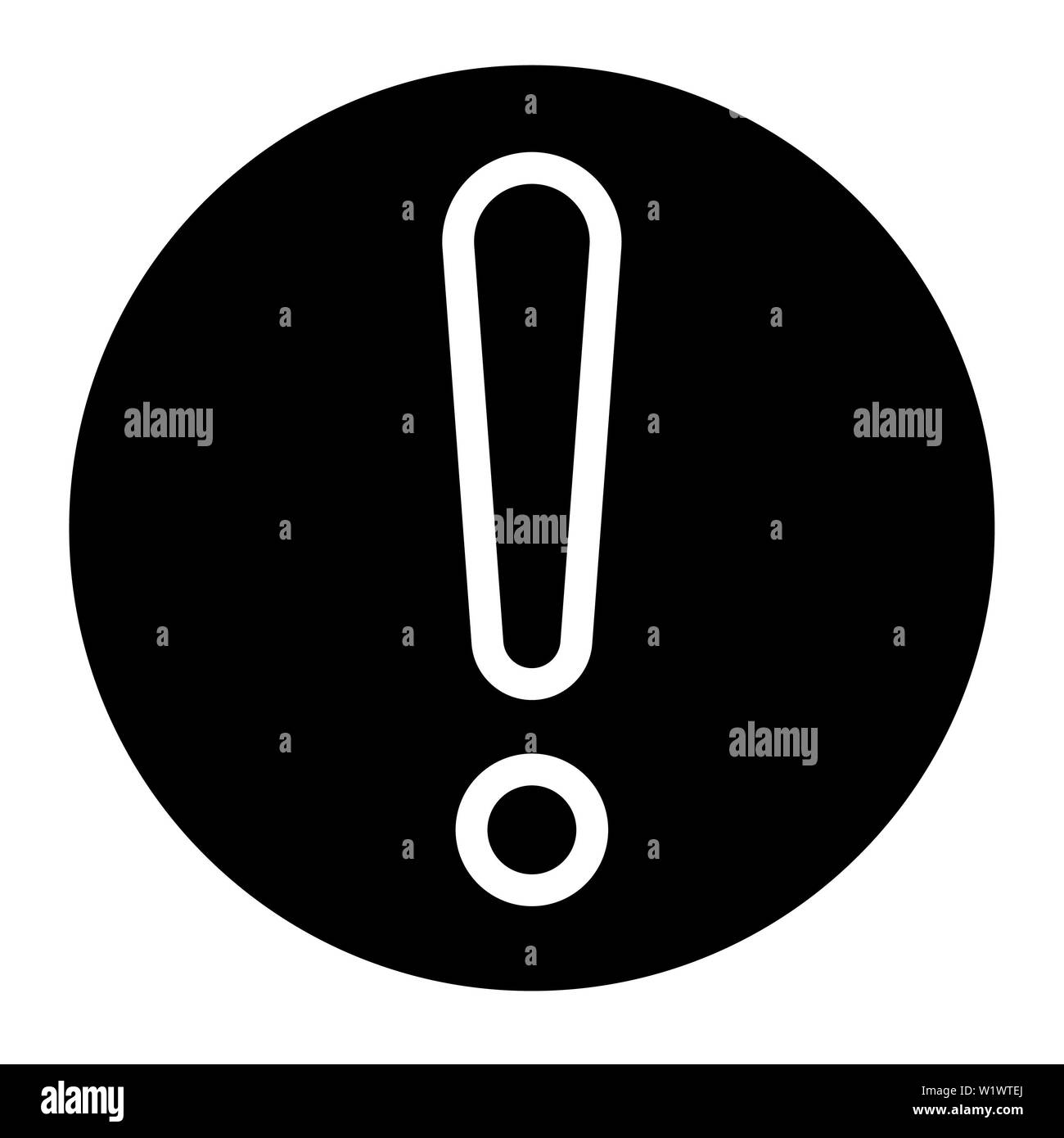 Caution icon hi-res stock photography and images - Alamy