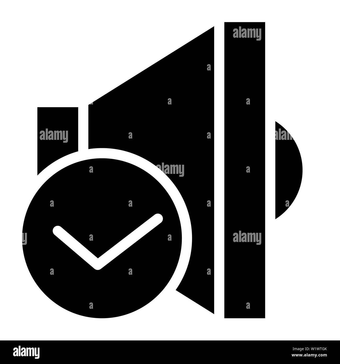 Sound check icon hi-res stock photography and images - Alamy