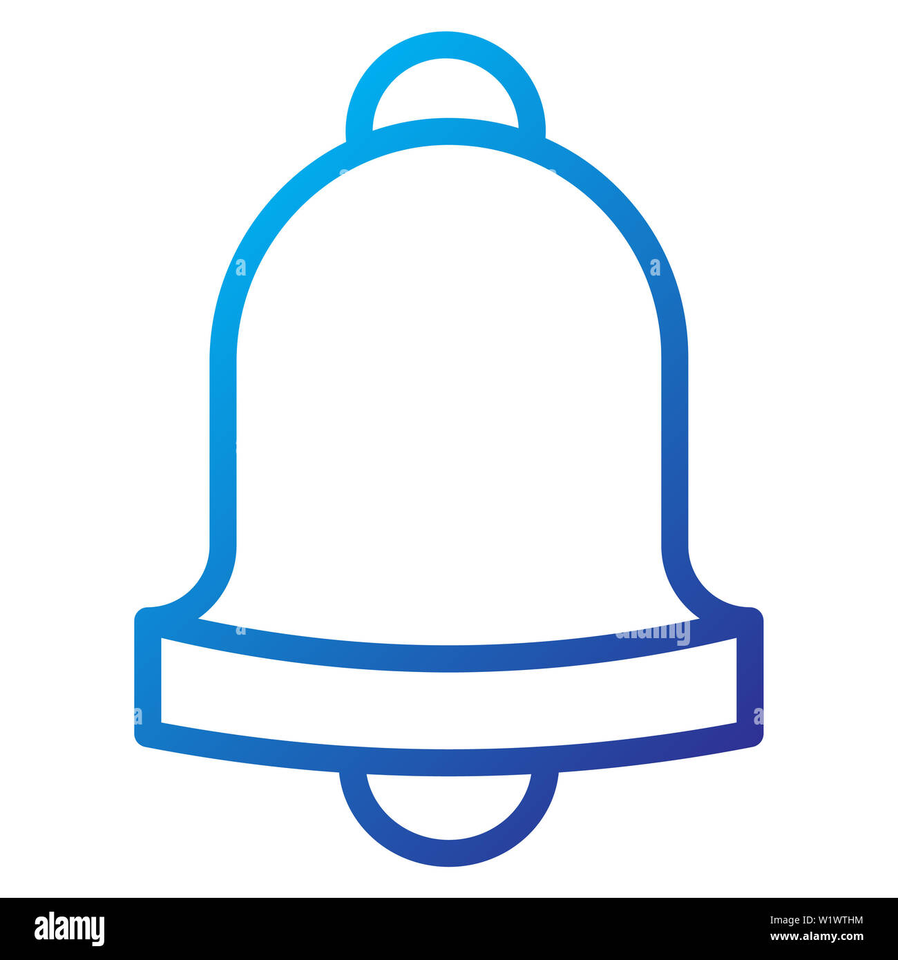 Email bell icon outline Cut Out Stock Images & Pictures - Alamy